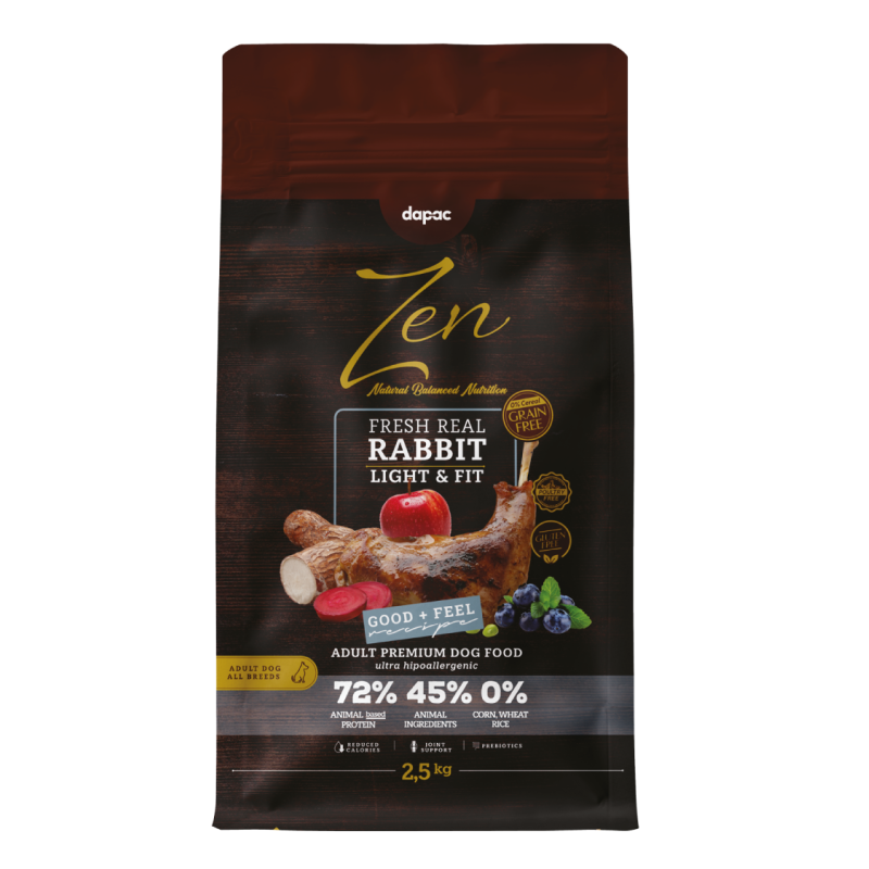 Zen Grain Free Rabbit Light & Fit Adult 2,5kg